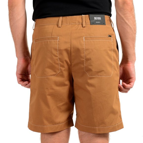 Hugo Boss | Shorts | Hugo Boss Men Kednoshortcs Brown Casual Shorts ...